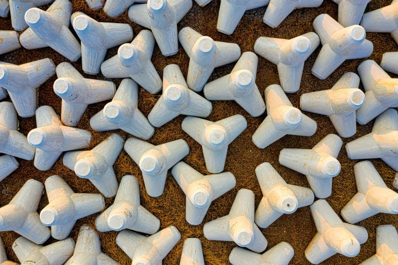 Tetrápodes: os blocos de betão de quatro pés que protegem as zonas ...